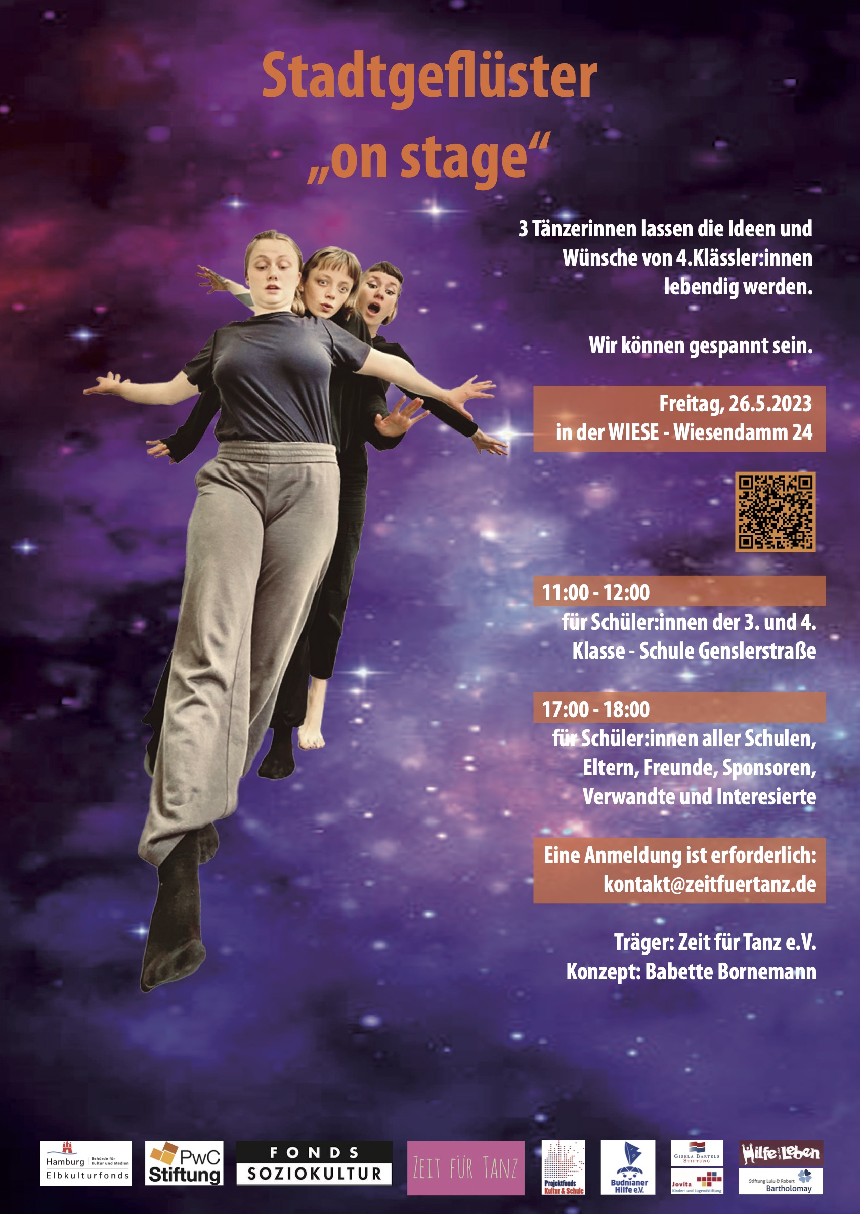 Stadtgeflüster "on stage" - Zeit für Tanz